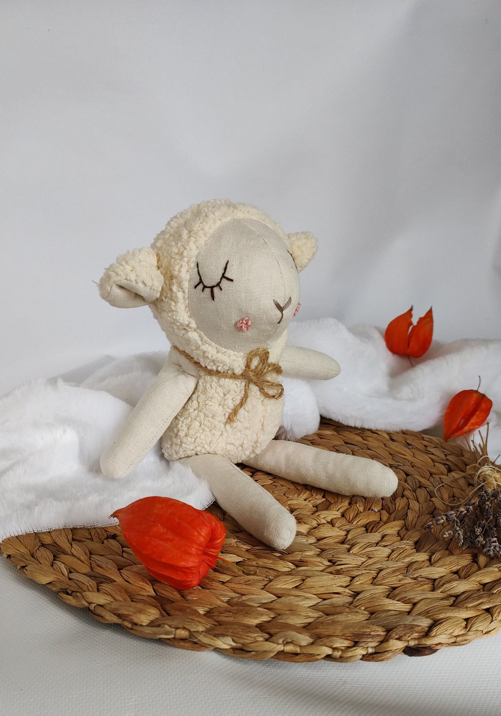 Sheep Cuddly Toy Staffed, Lamb Staffed Toy, Little Lamb Toy,sheep Toy ...