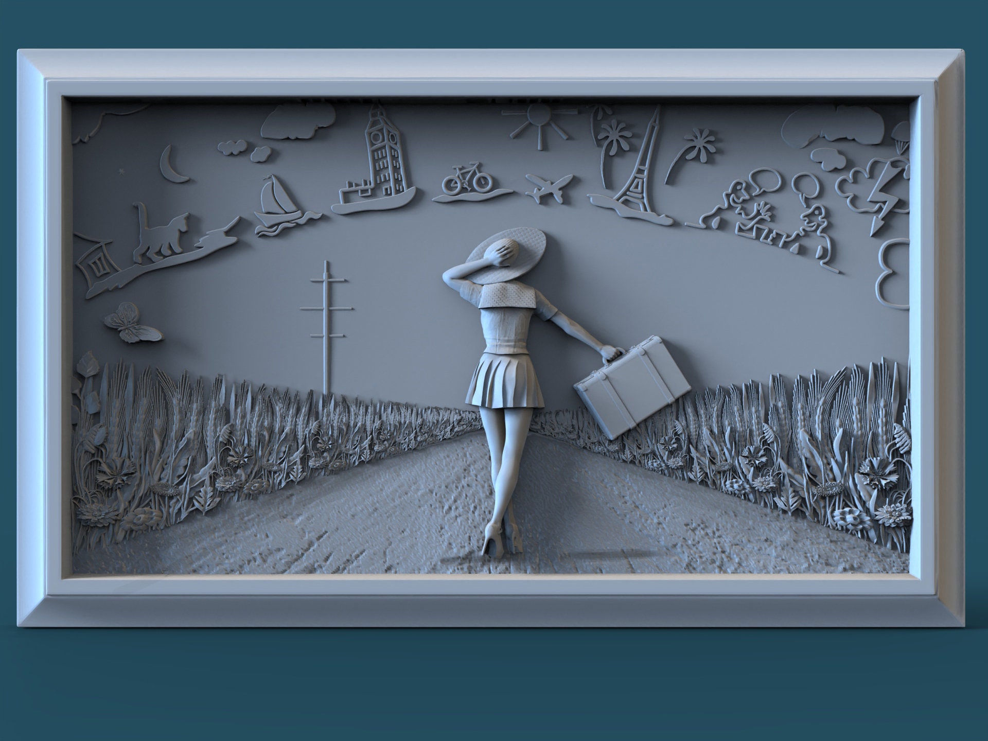 New Life. 3D Model Stl and 3D Printer - Etsy