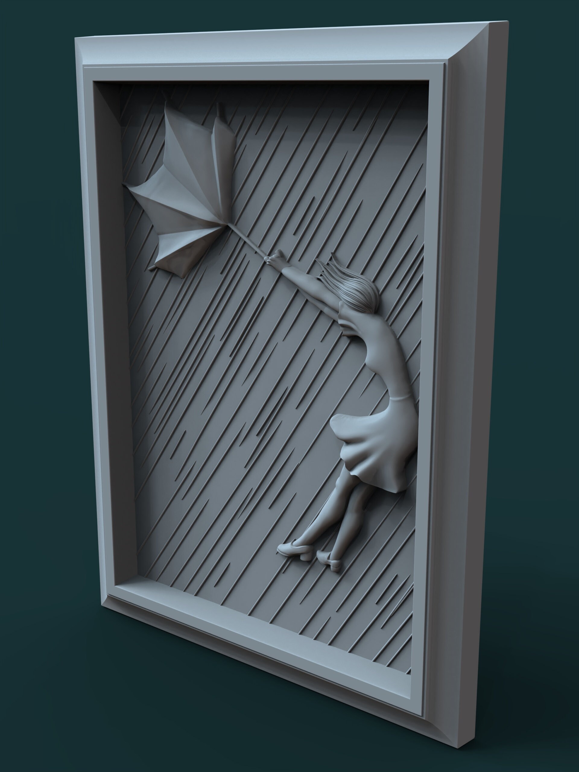 Wind. 3D Model Stl and 3D Printer - Etsy