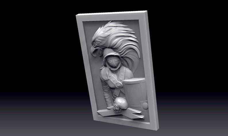 Gladiator. 3D STL Model for CNC and 3D Printer - Etsy