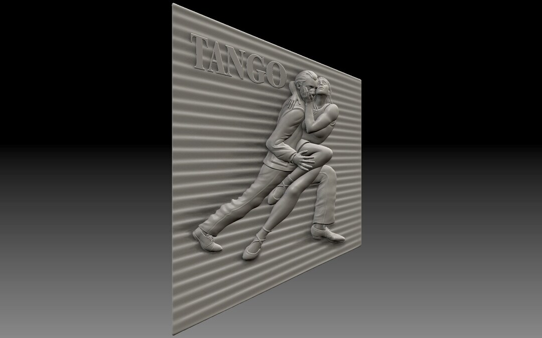 Tango. 3D Model Stl for CNC Machines and 3D Printers. - Etsy