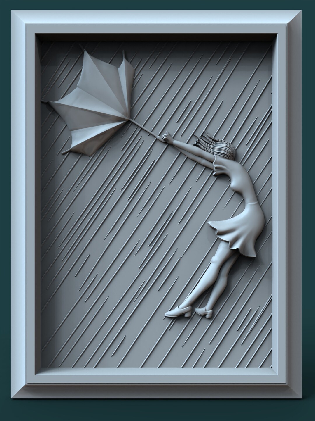 Wind. 3D Model Stl and 3D Printer - Etsy