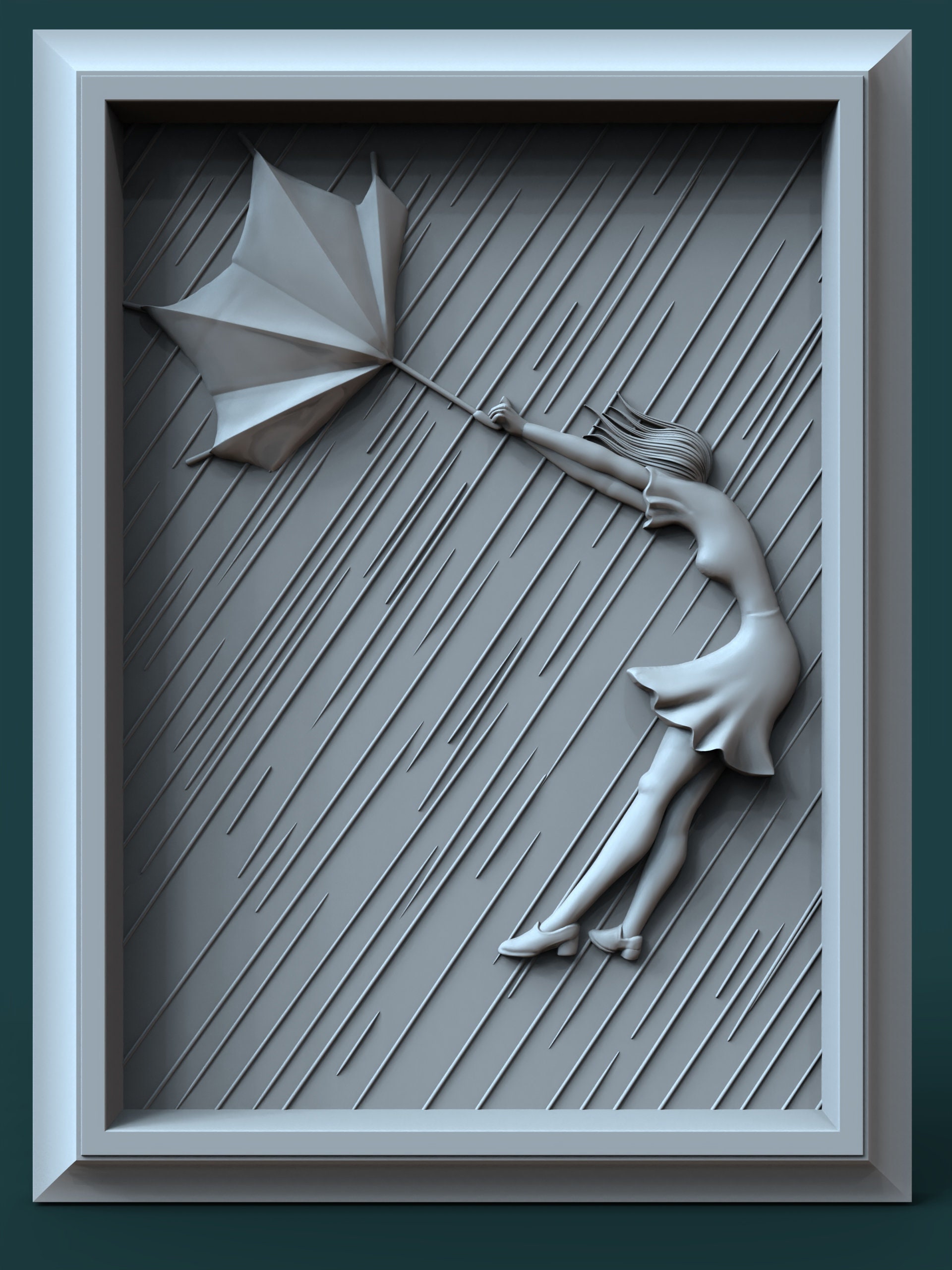 Wind. 3D Model Stl and 3D Printer - Etsy