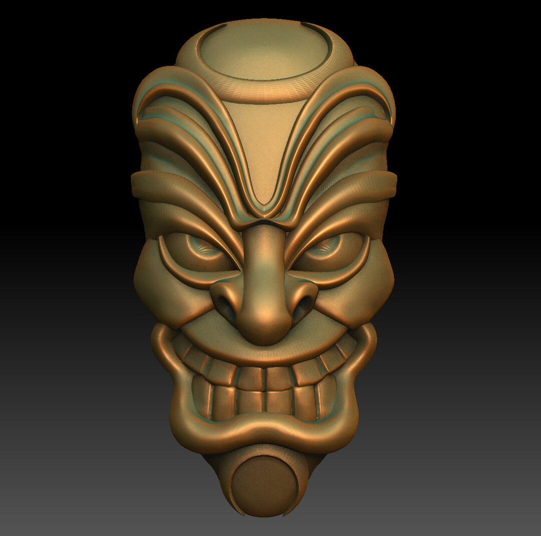 Mask_5. Souvenir. 3D Model Stl for CNC Machines and 3D Printers. - Etsy