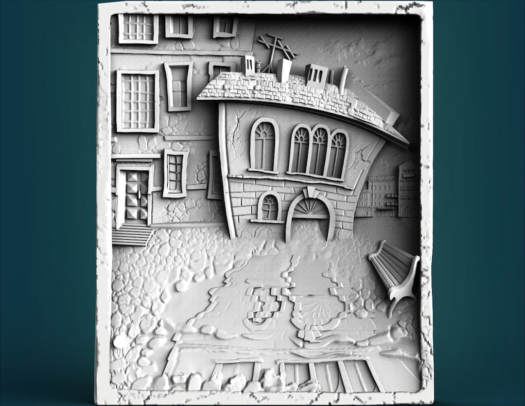 Puddle. 3D Model Stl for CNC Machines and 3D Printers. - Etsy