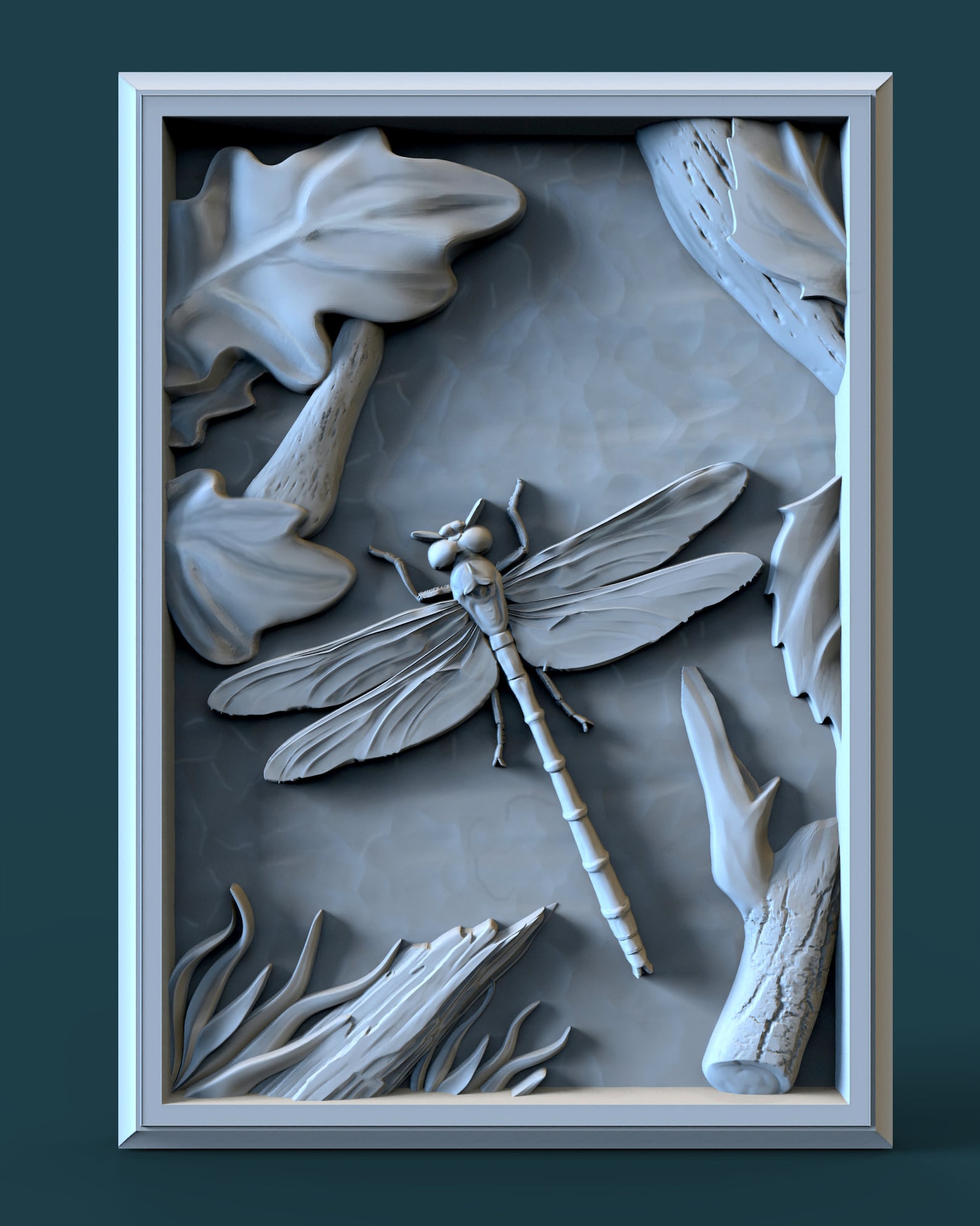 Dragonfly. 3D STL Model for CNC and 3D Printers - Etsy