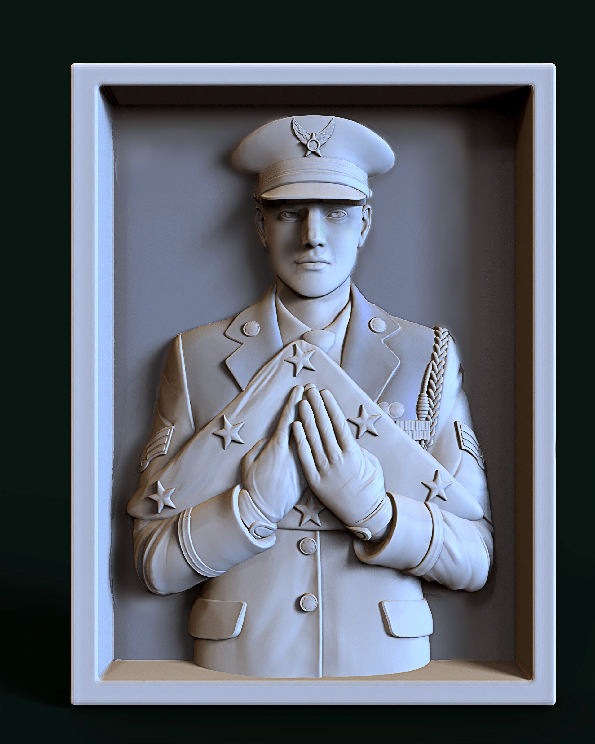 Memorial Day. Air Force. 3D STL Model for CNC and 3D Printers - Etsy