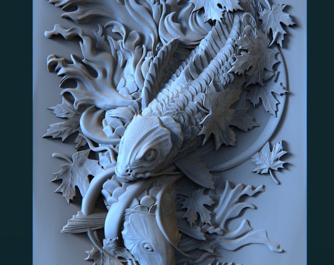 Bream. 3D Model Stl for CNC Machines and 3D Printers. - Etsy Canada