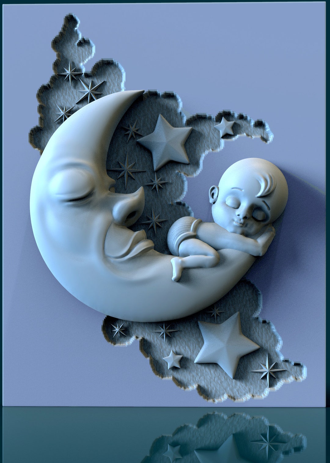 Magical Dream. STL Model for CNC - Etsy