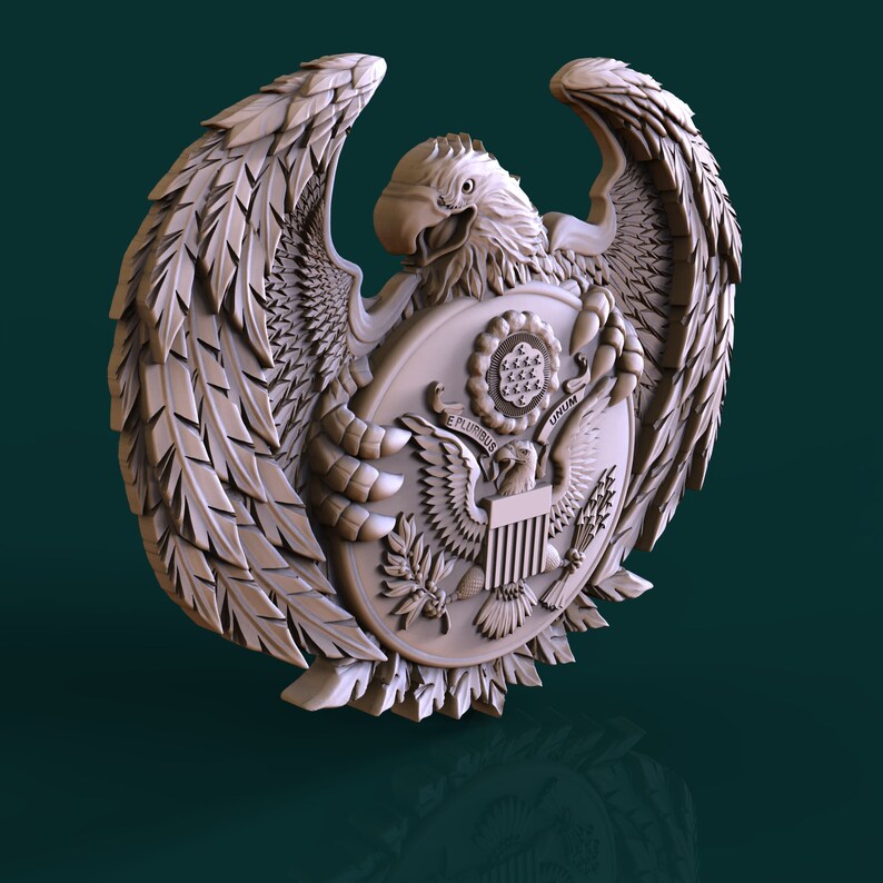 Símbolo de América. Modelo 3D STL para CNC e impresora 3D - Etsy España