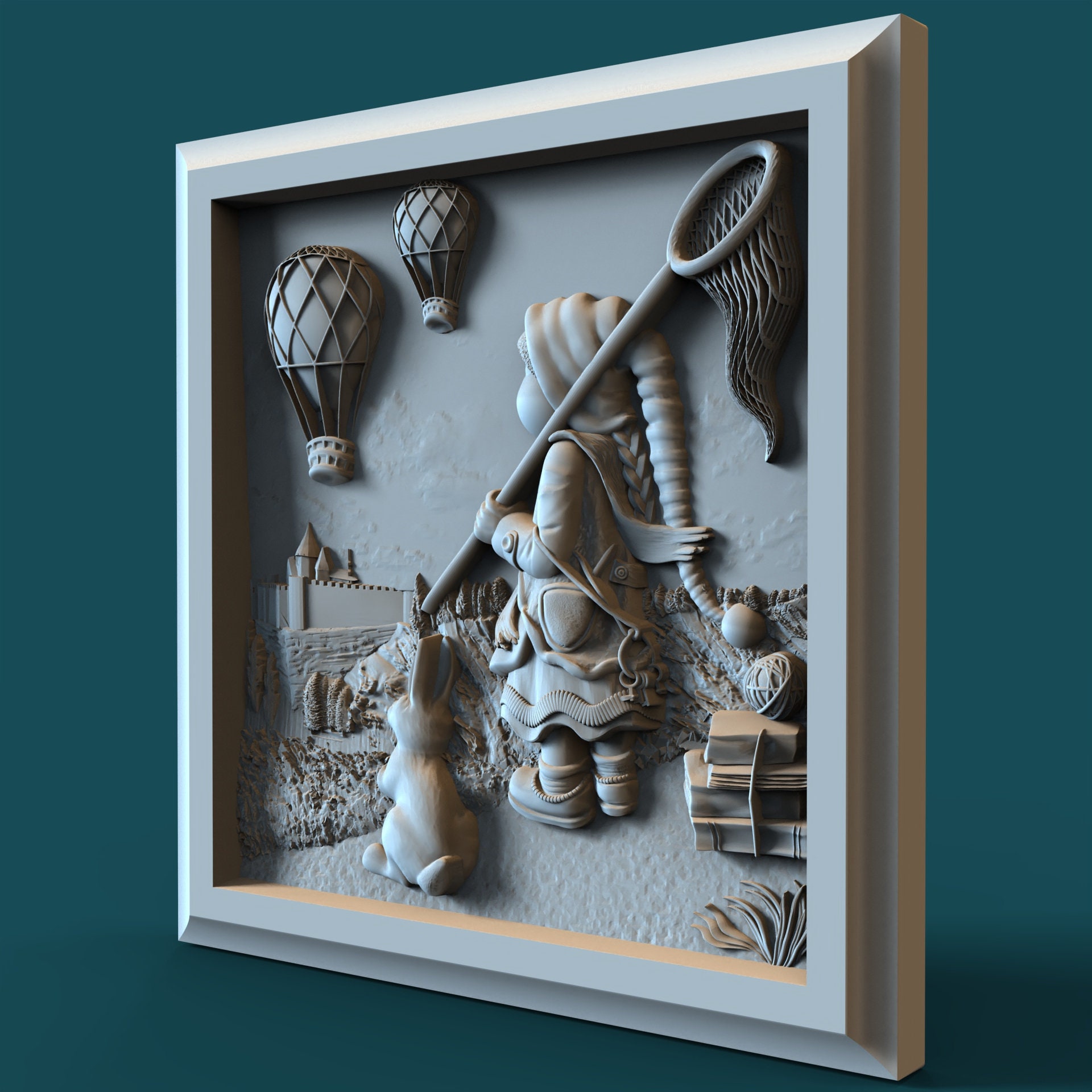 Balloon Catchers. 3D STL Model for CNC and 3D Printer - Etsy