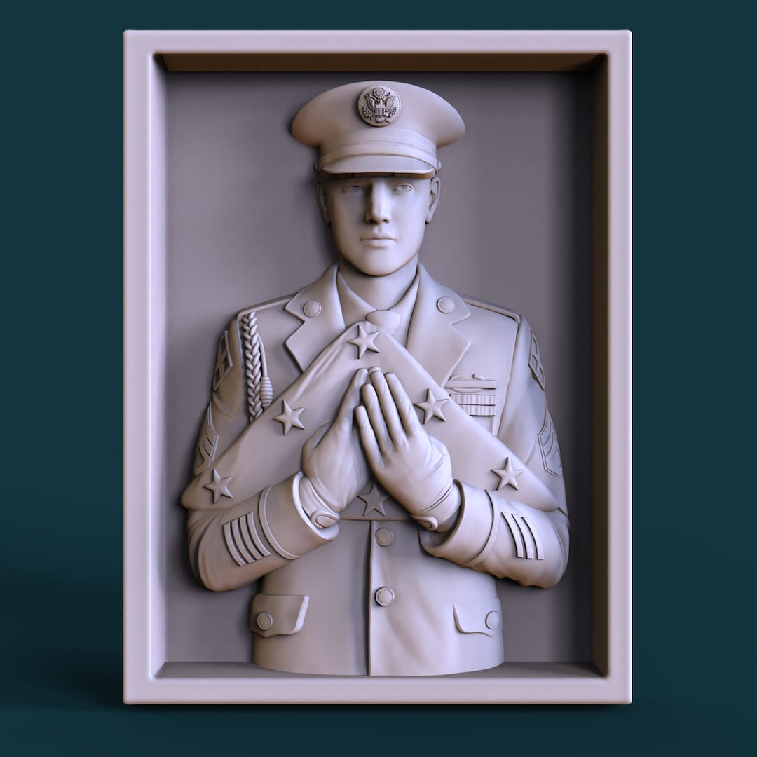 Memorial Day. US Army 3D STL Model for CNC and 3D Printers - Etsy