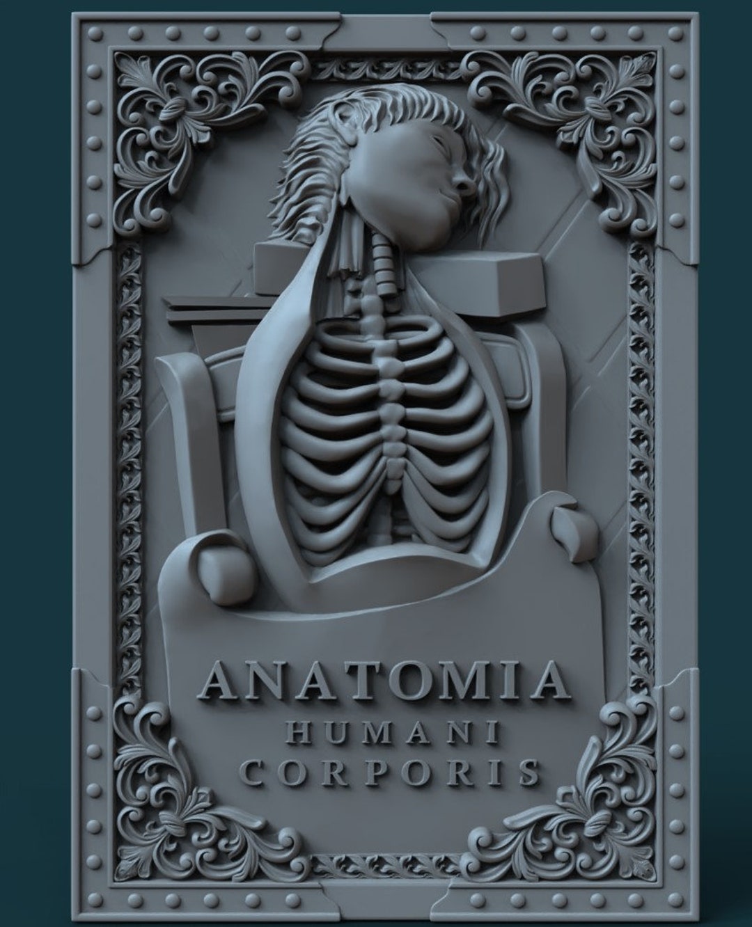 Anatomia. 3D Model Stl for CNC Machines and 3D Printers. - Etsy