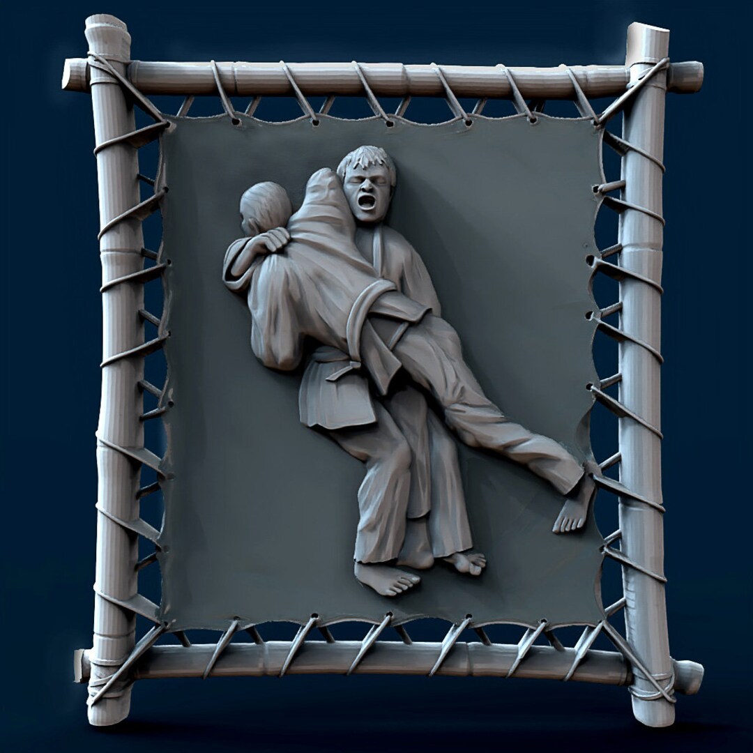 Judokas. 3D Model Stl for CNC Machines and 3D Printers. - Etsy