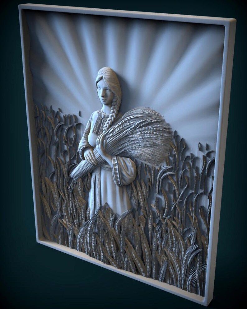 Harvest. 3D Model Stl CNC and 3D Printer - Etsy