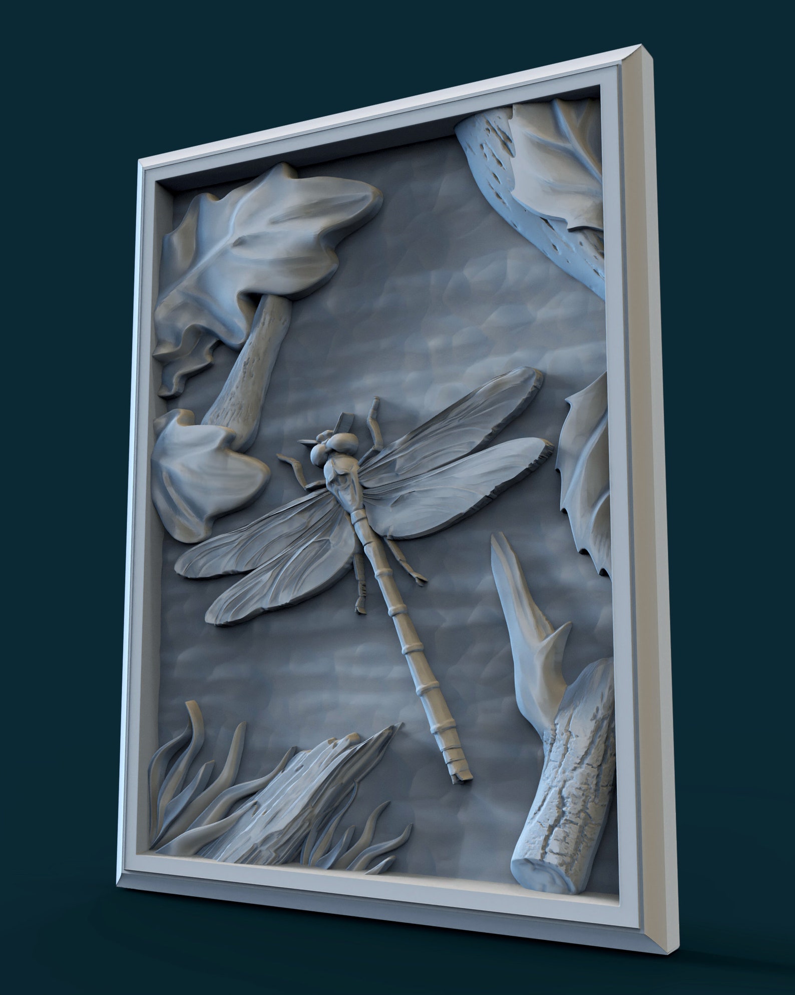 Dragonfly. 3D STL Model for CNC and 3D Printers - Etsy