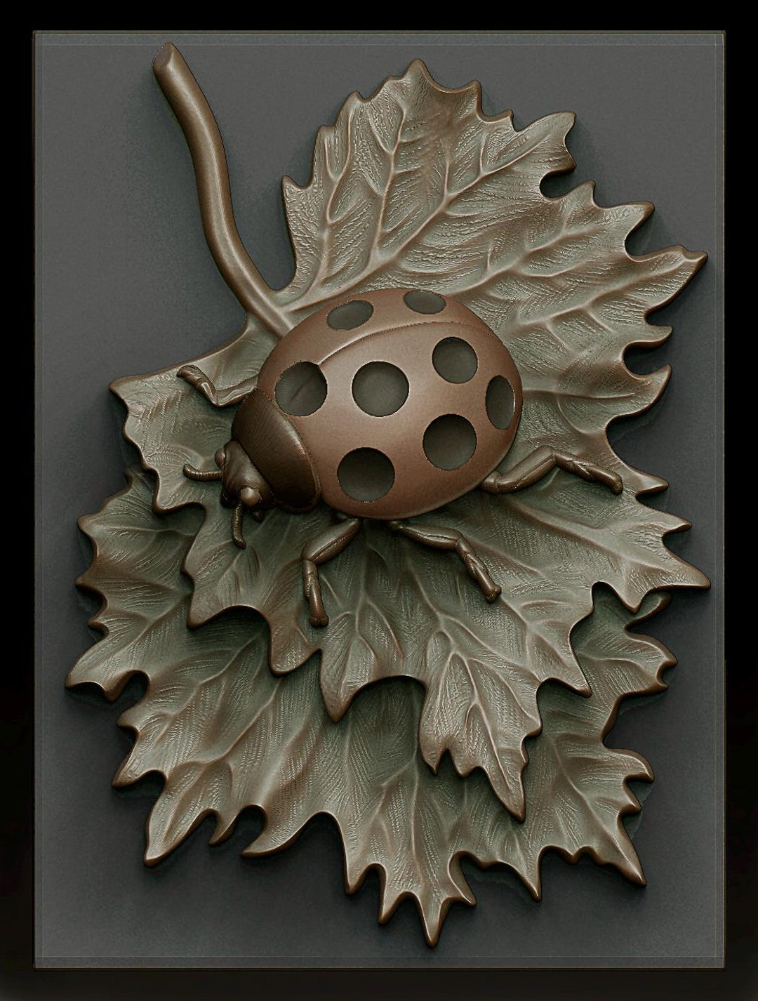 Ladybug. 3D Model Stl for CNC Machines and 3D Printers. - Etsy