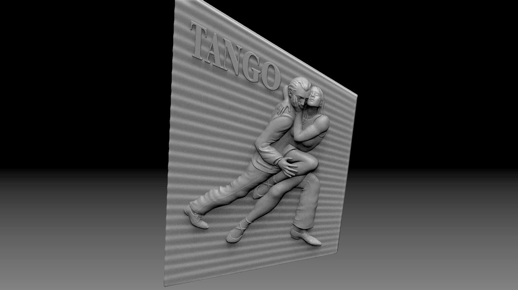 Tango. 3D Model Stl for CNC Machines and 3D Printers. - Etsy