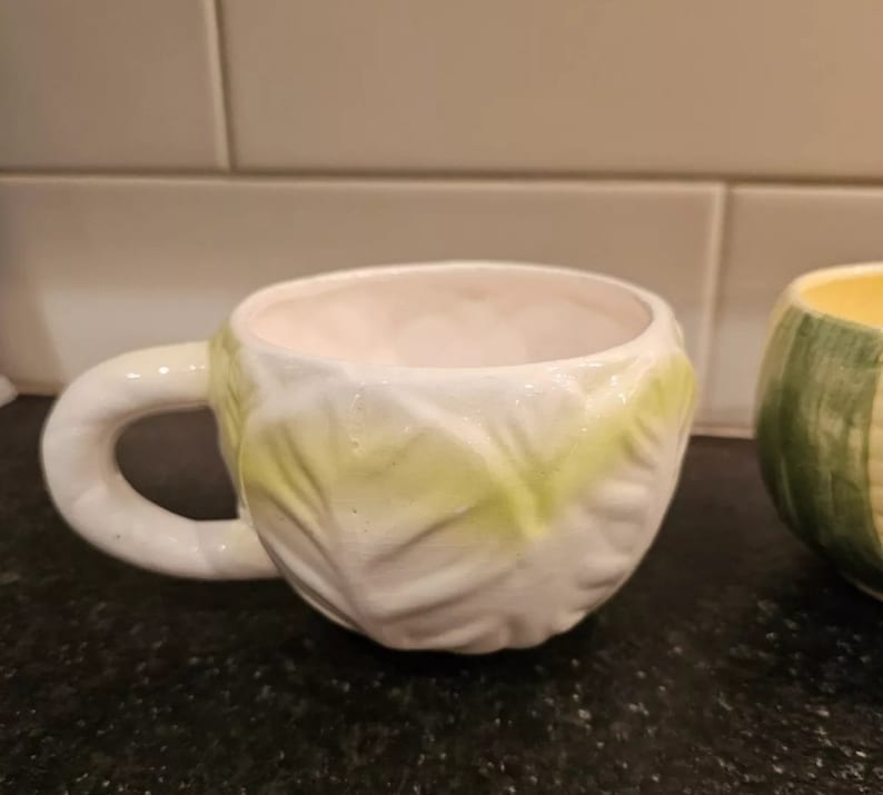 Vintage Majolica Vegetable Soup Bowls/mugs Set of 3 - Etsy