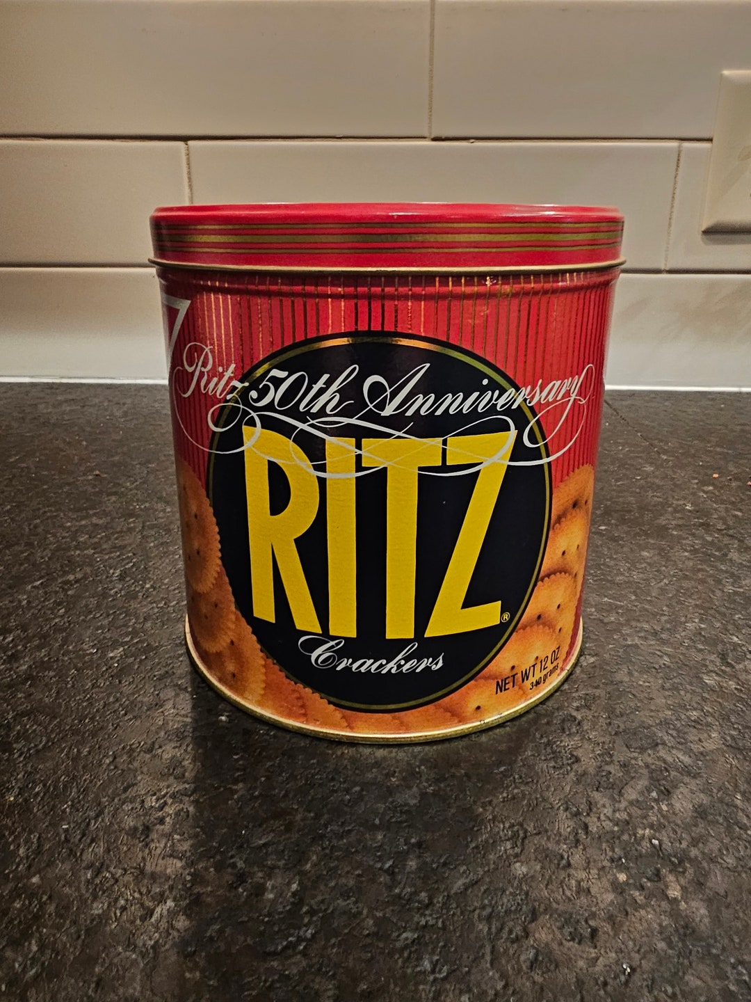 Vintage Ritz Cracker 50th Anniversary Tin - Etsy