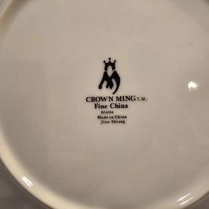 Vintage Crown Ming Diana Pattern Dinner Plate - Etsy