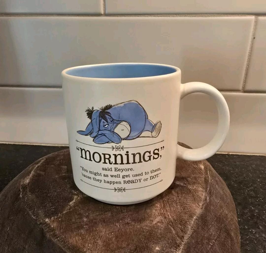 Hallmark Disney "mornings" Eeyore Mug - Etsy