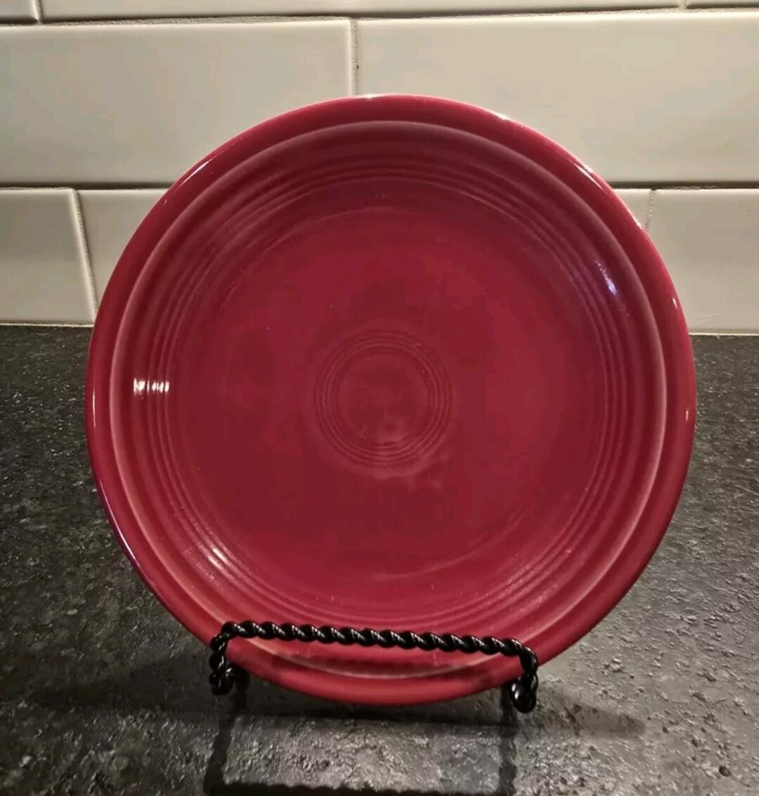 Fiesta Homer Laughlin Scarlet 7 Inch Salad Plate - Etsy