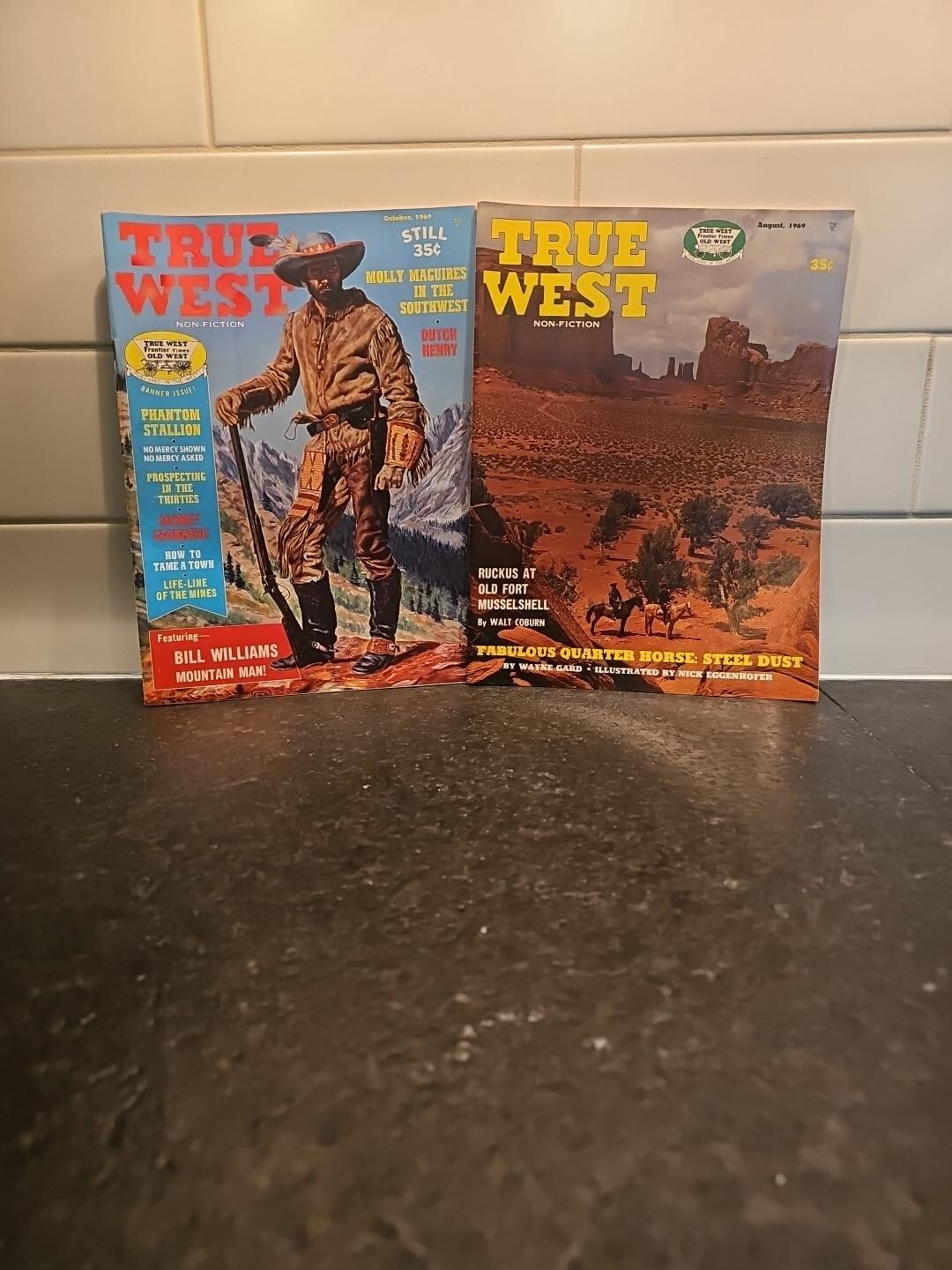 Vintage True West Magazines October and August 1969 Lot of 2 - Etsy