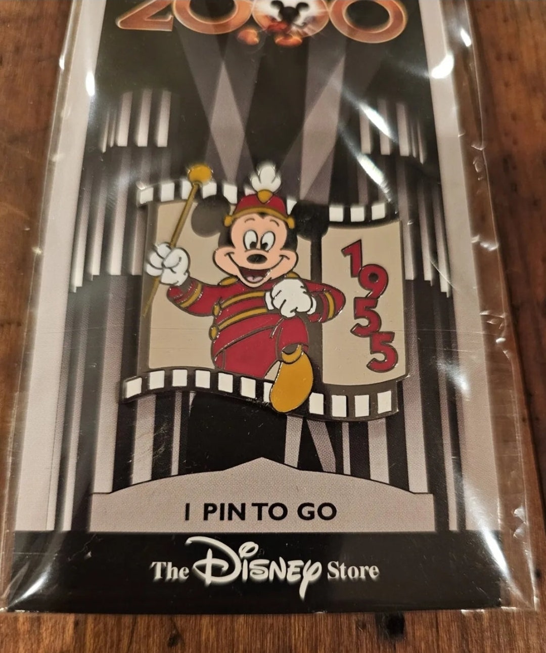 Vintage Disney Countdown to the Millennium Mickey Mouse 1955 Pin - Etsy