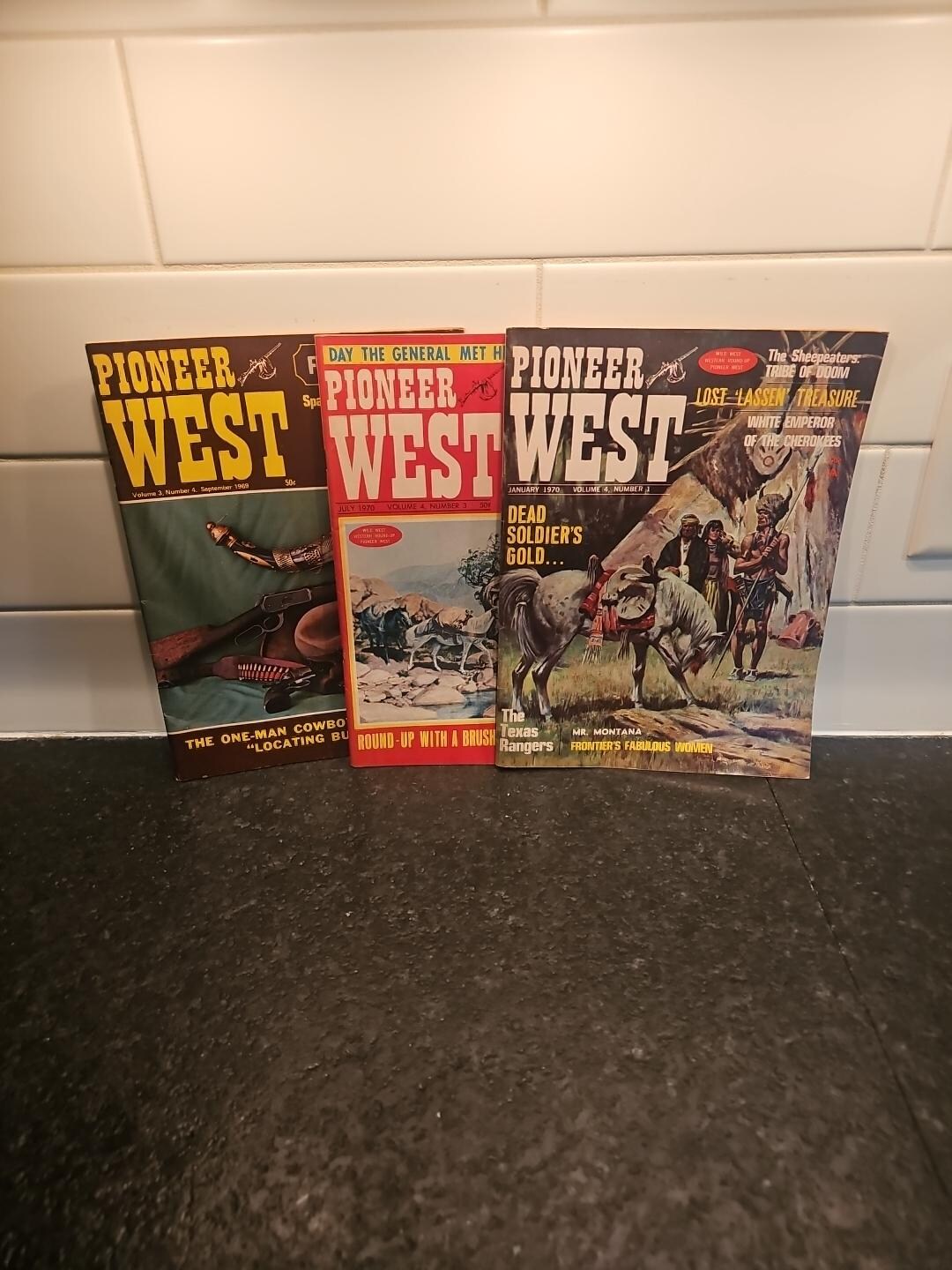 Vintage Pioneer West Magazines Lot of 3 - Etsy