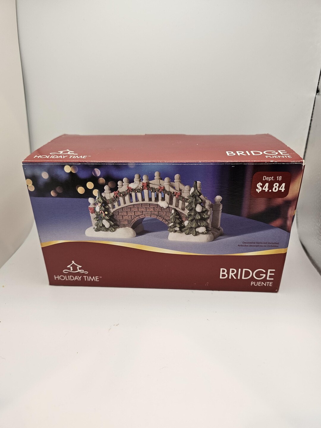 Holiday Time " Bridge" With Box - Etsy