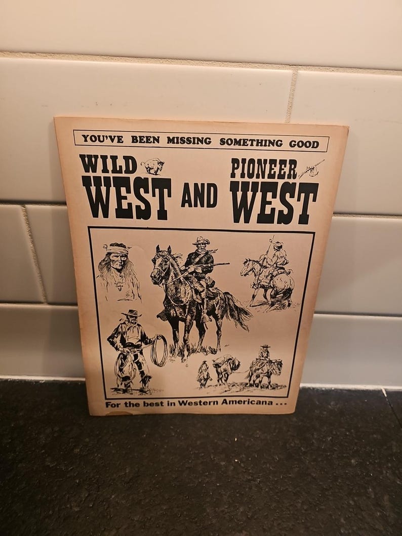 Vintage Pioneer West Magazines Lot of 3 - Etsy