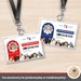 Veterinarian ID Badge Template | Pretend Play Printable | Doctors ...