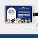 Veterinarian ID Badge Template Pretend Play Printable Doctors Scrubs ...