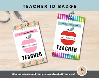 Kids Doctor Name Badge, Pretend Play ID Card Printable, Nurse Name ...