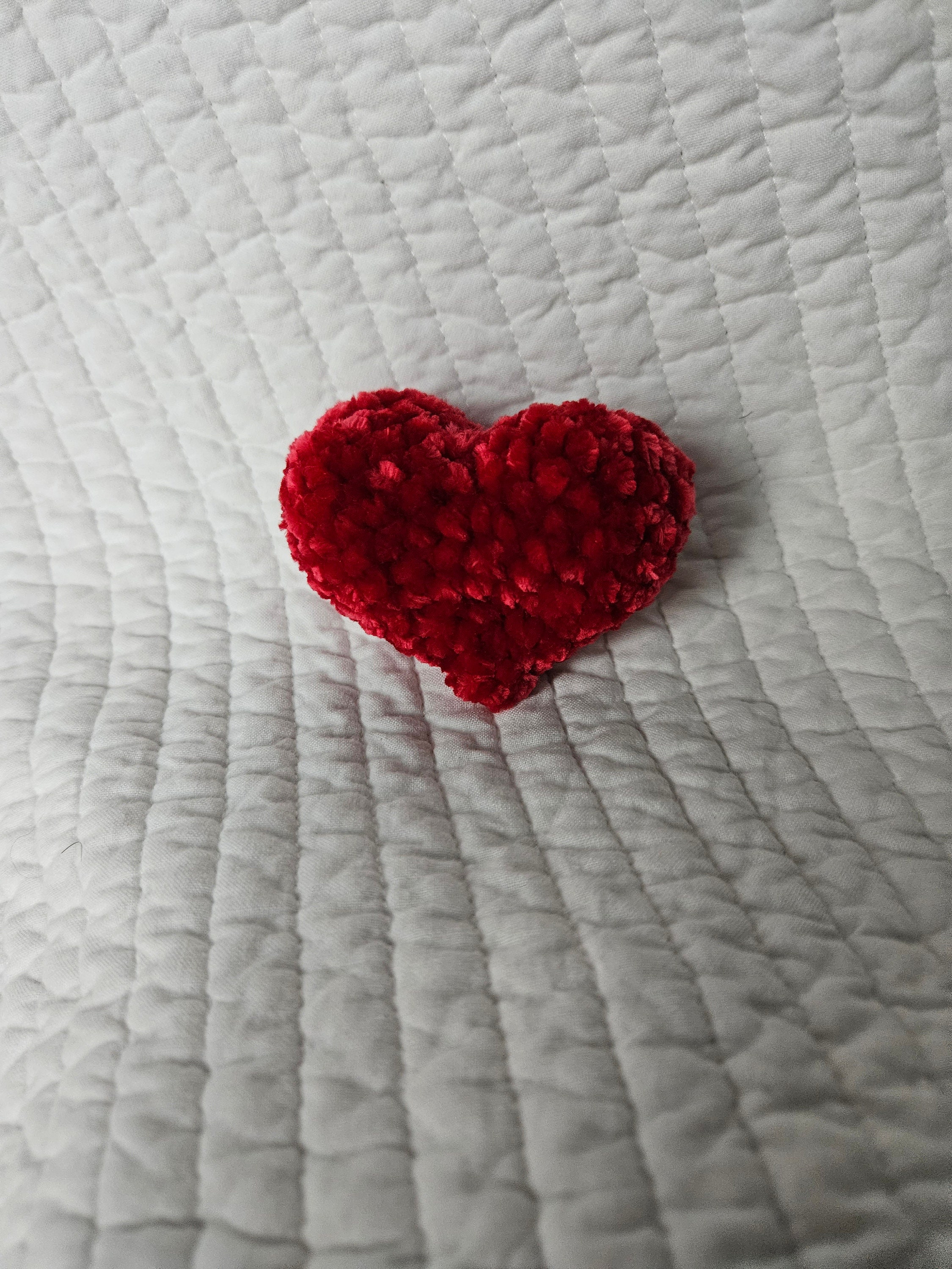 No Sew Crochet Mini Heart Pattern PDF Download (heart) Beginner ...