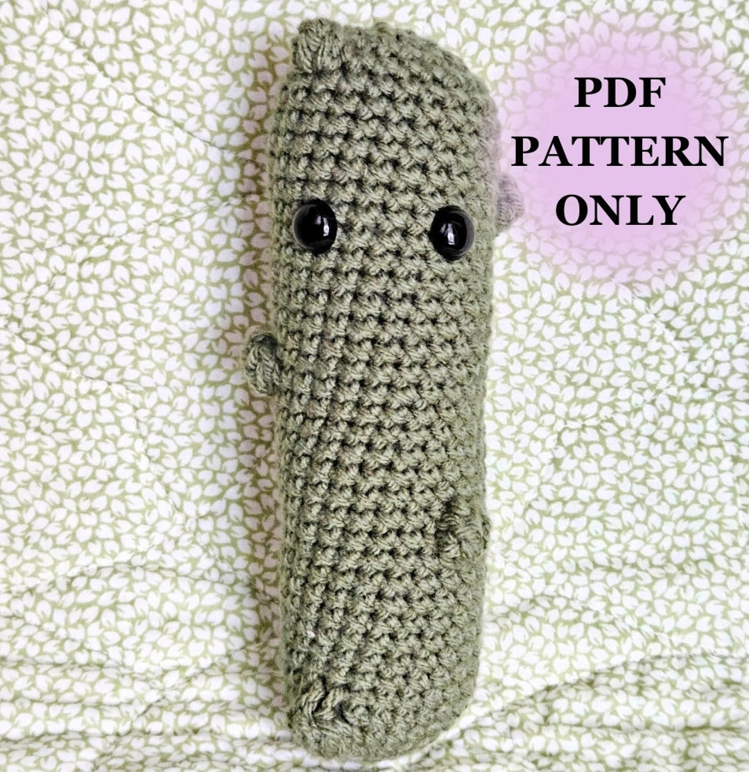 No Sew Crochet Pickle Pattern PDF Download (pickle) Beginner Friendly ...