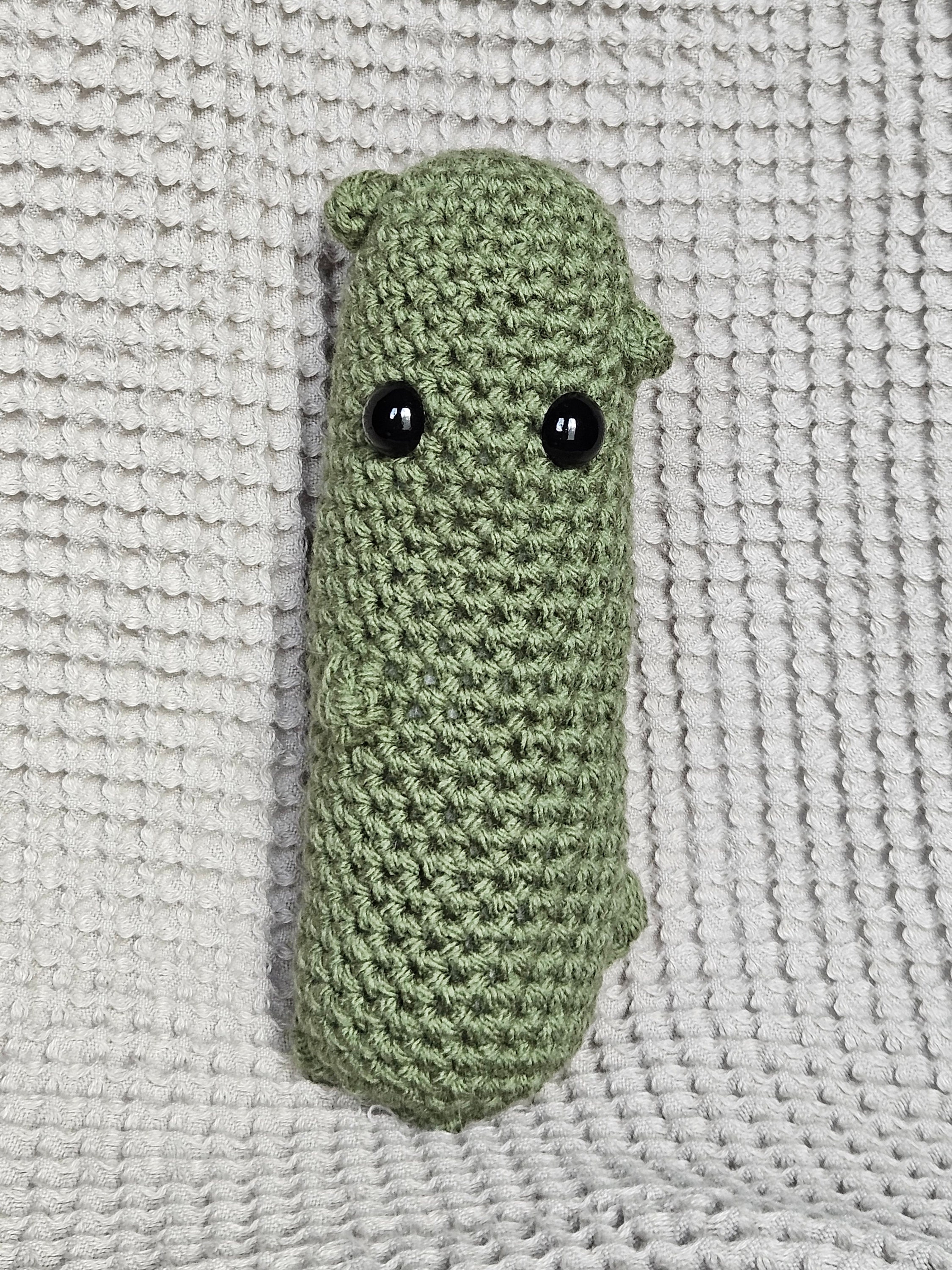 No Sew Crochet Pickle Pattern PDF Download (pickle) Beginner Friendly ...