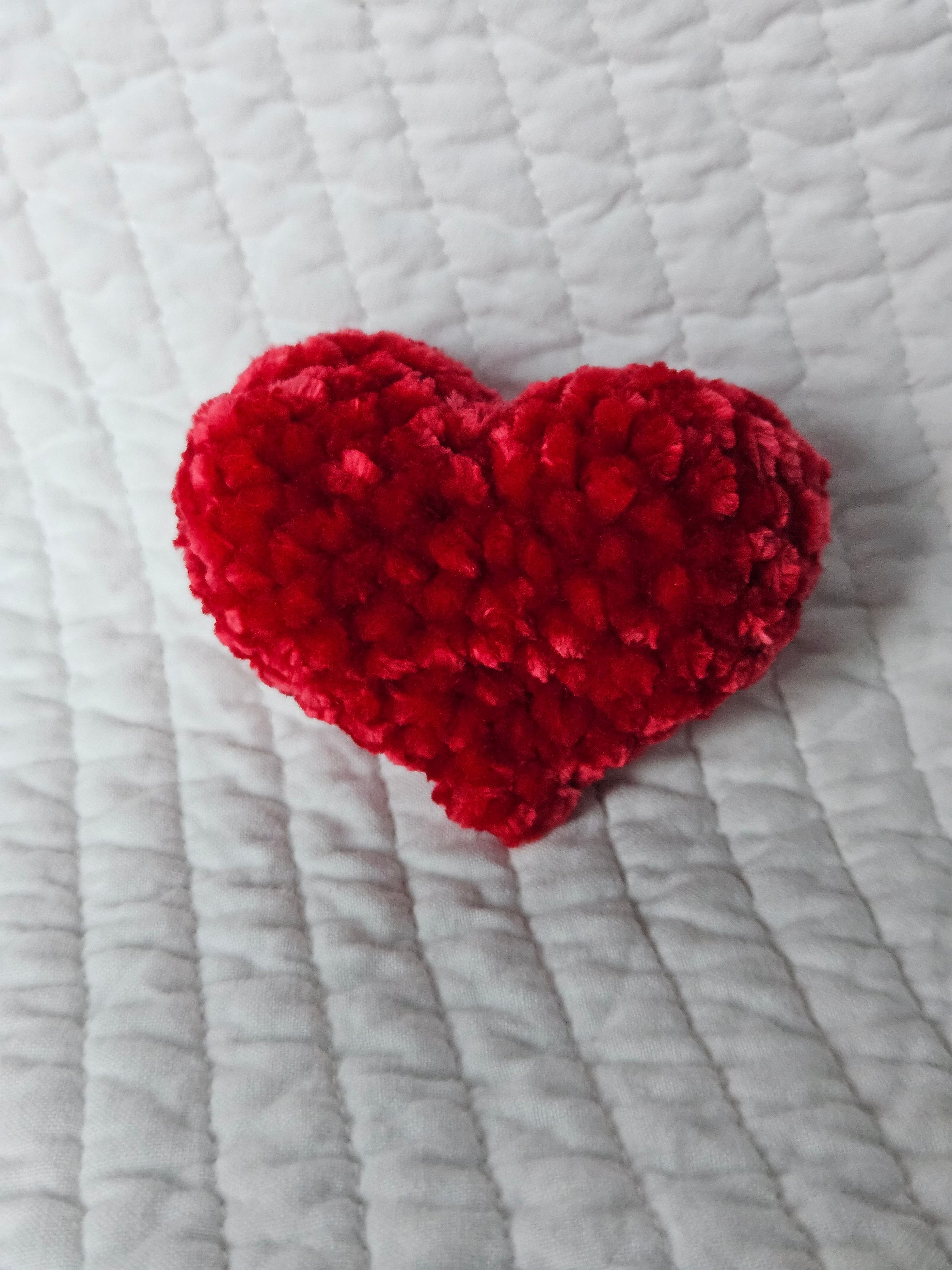 No Sew Crochet Mini Heart Pattern PDF Download (heart) Beginner ...