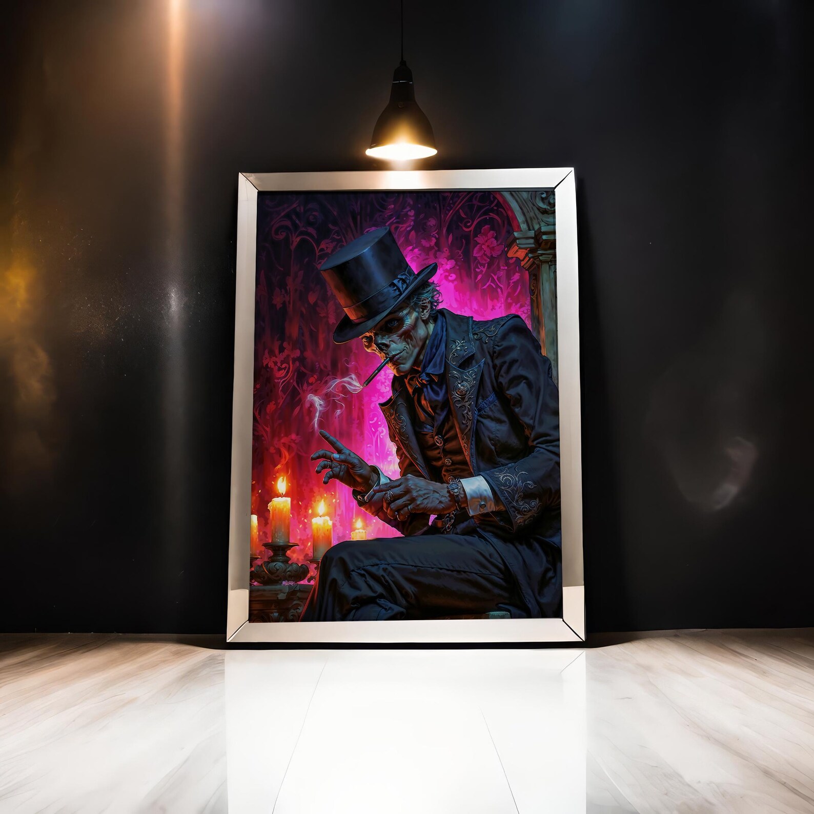 Baron Samedi, Dark Fantasy Illustration, Instant Download Printable ...