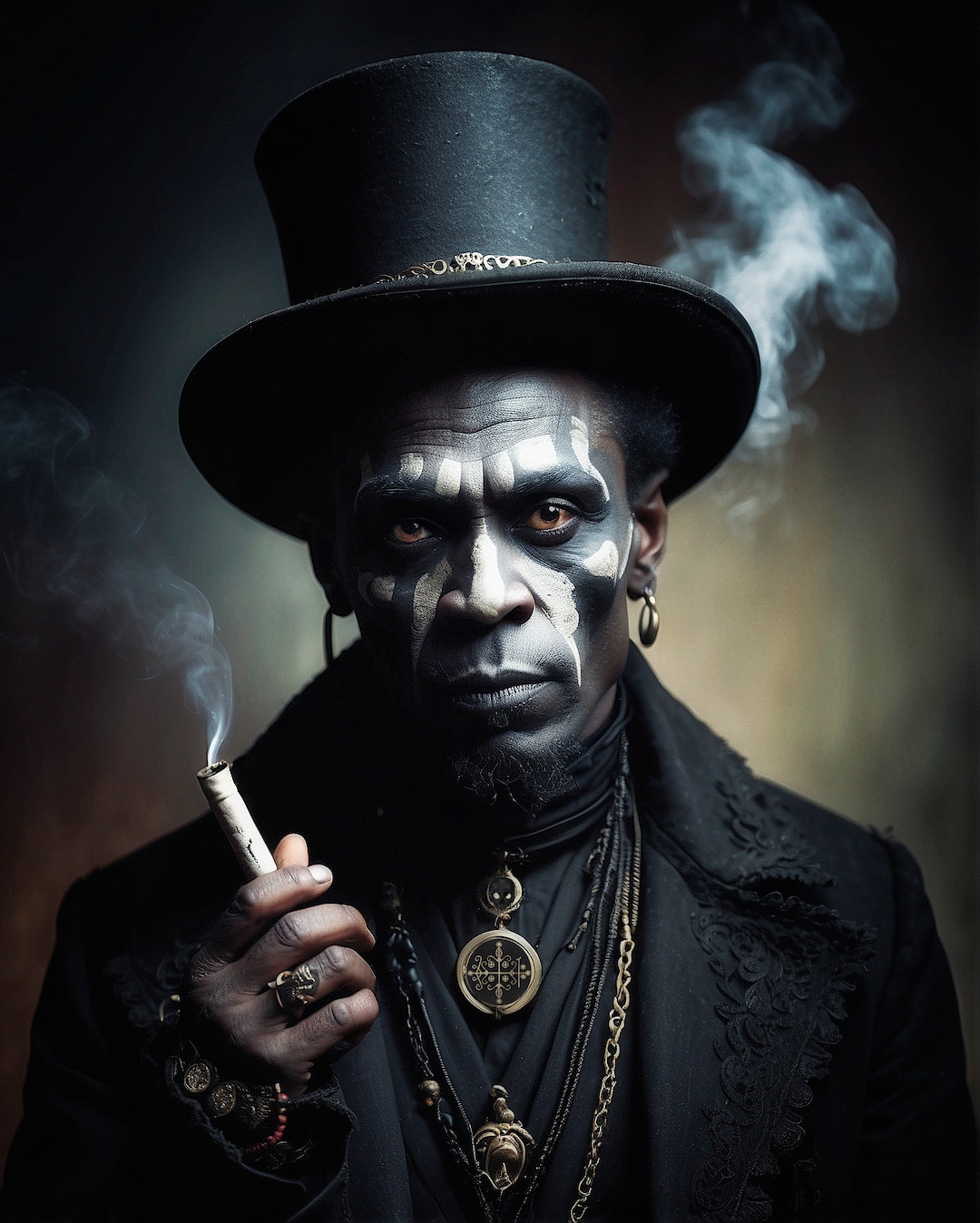 Portrait of Papa Legba, Instant Download Printable Home Decor - Etsy