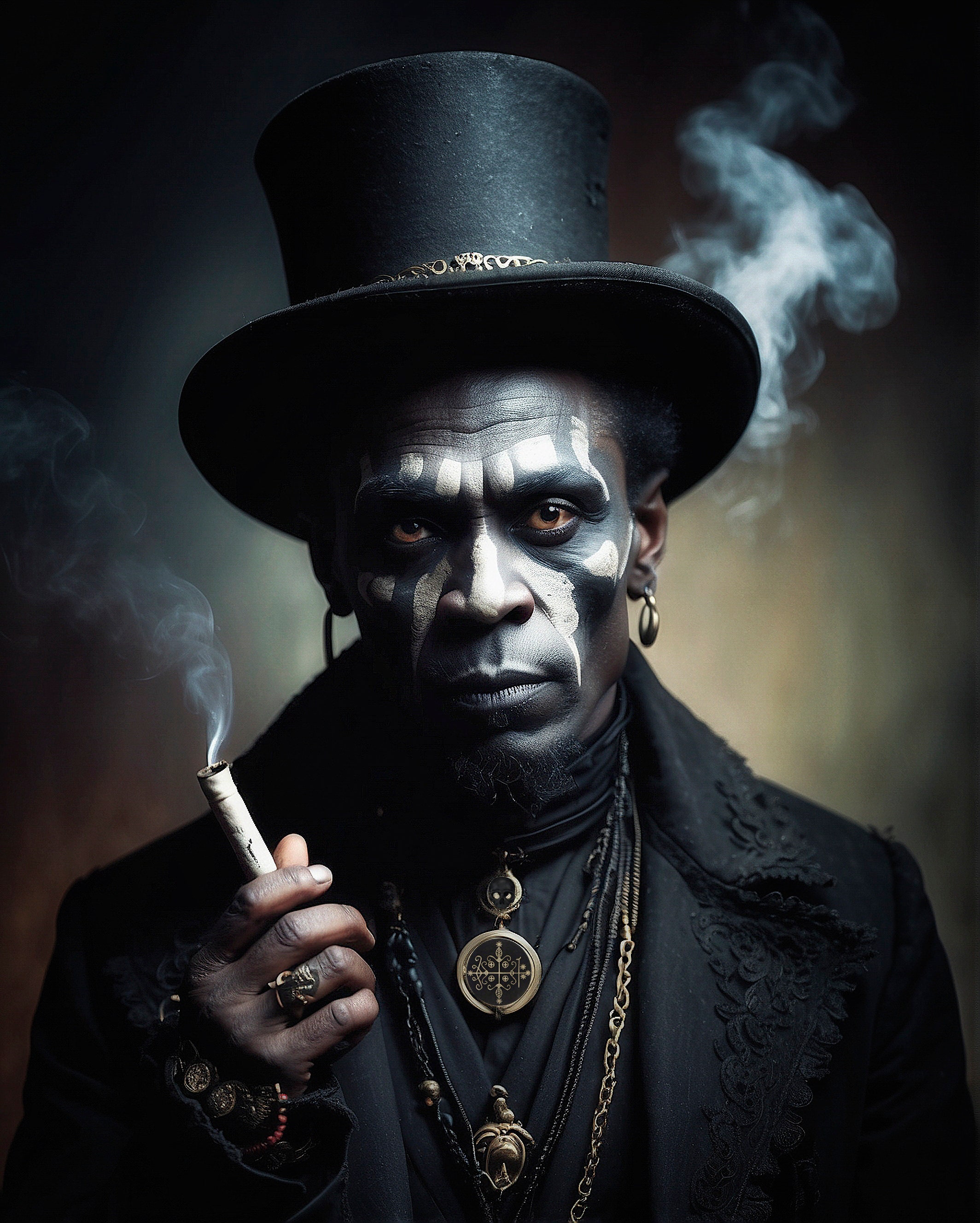 Portrait of Papa Legba, Instant Download Printable Home Decor - Etsy