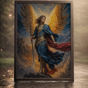 Uriel Angel of Wisdom, Angel of Wisdom and Arts, Downloadable Artwork ...