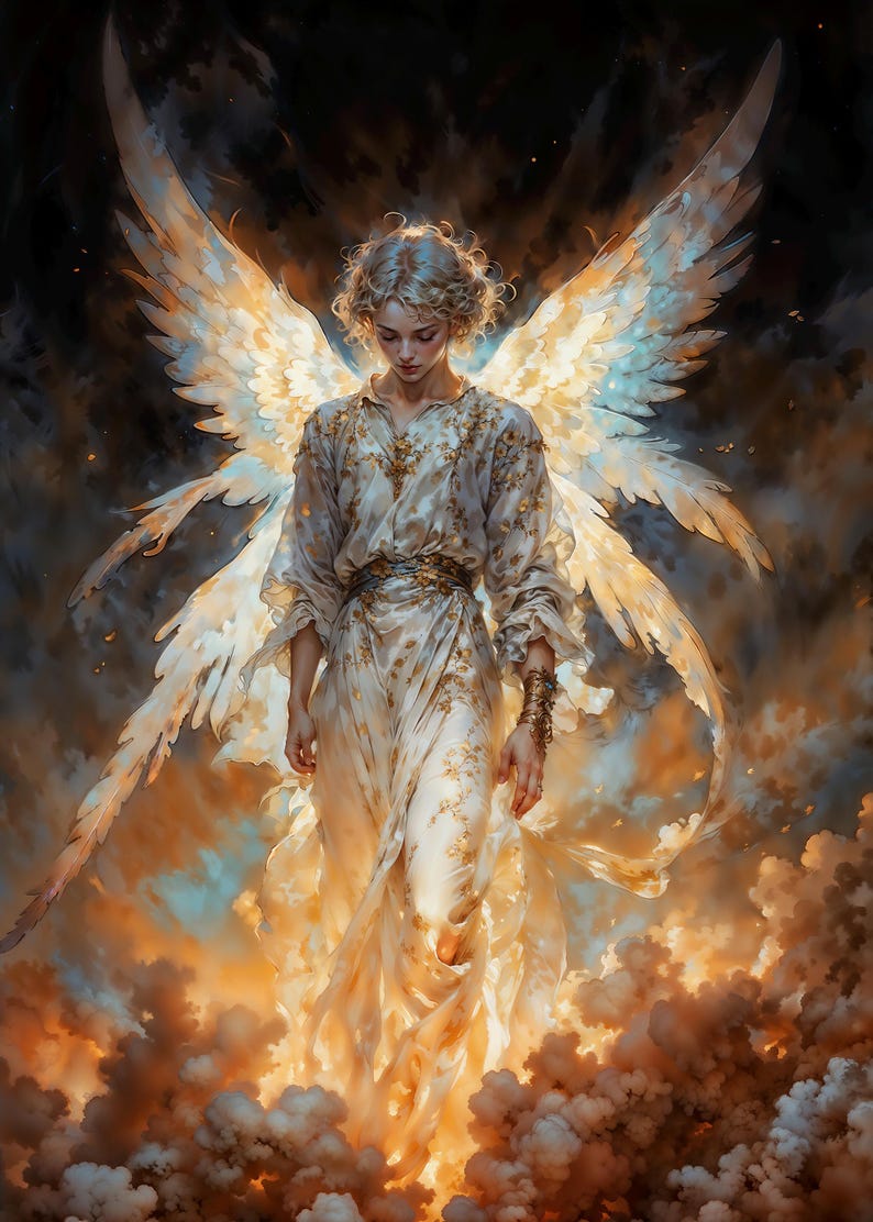 Archangel Sandalphon – the Angel of Music and Prayer, Fantasy ...