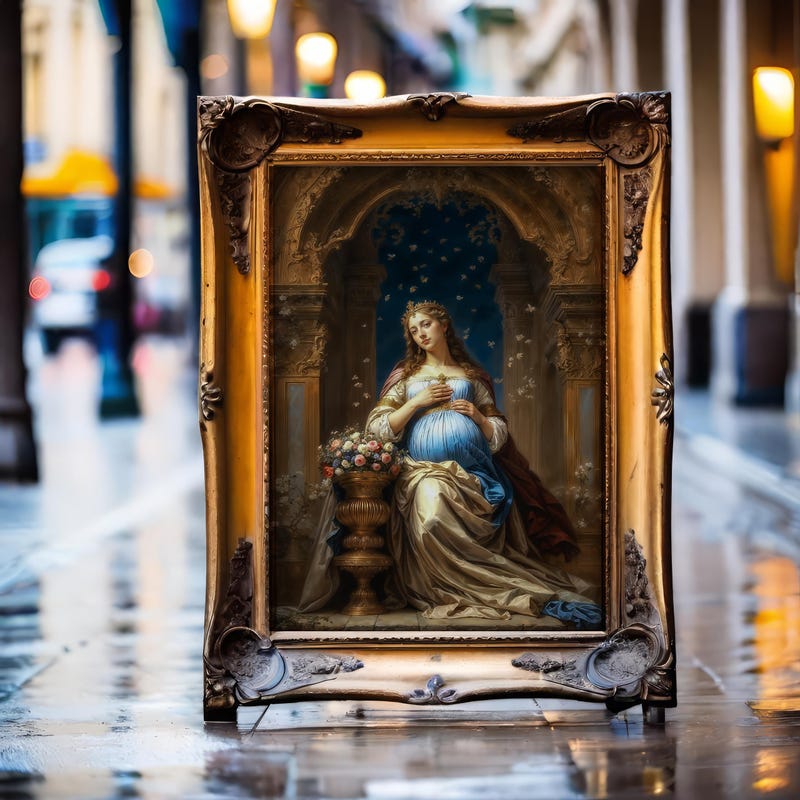 Mops jesus art - Etsy.de