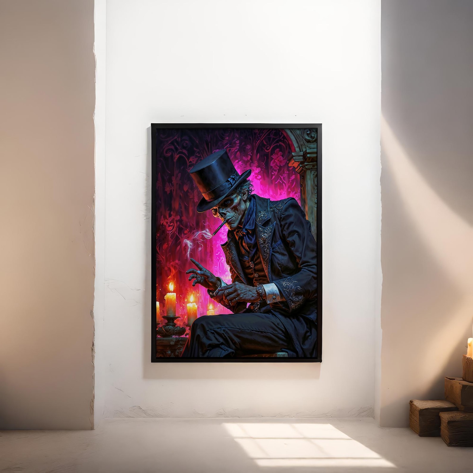 Baron Samedi, Dark Fantasy Illustration, Instant Download Printable ...