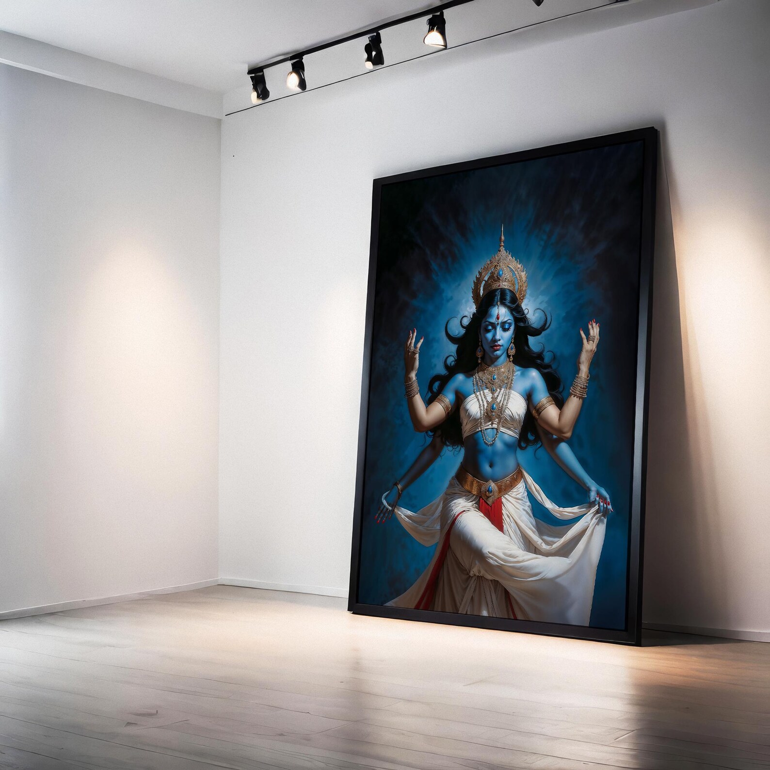 Kali Fantasy Illustration, Instant Download Printable Home Decor - Etsy