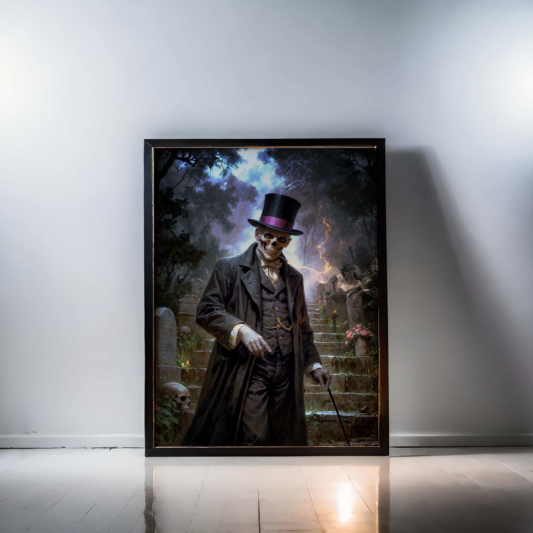 Baron Samedi Illustration, Instant Download Printable Home Decor - Etsy