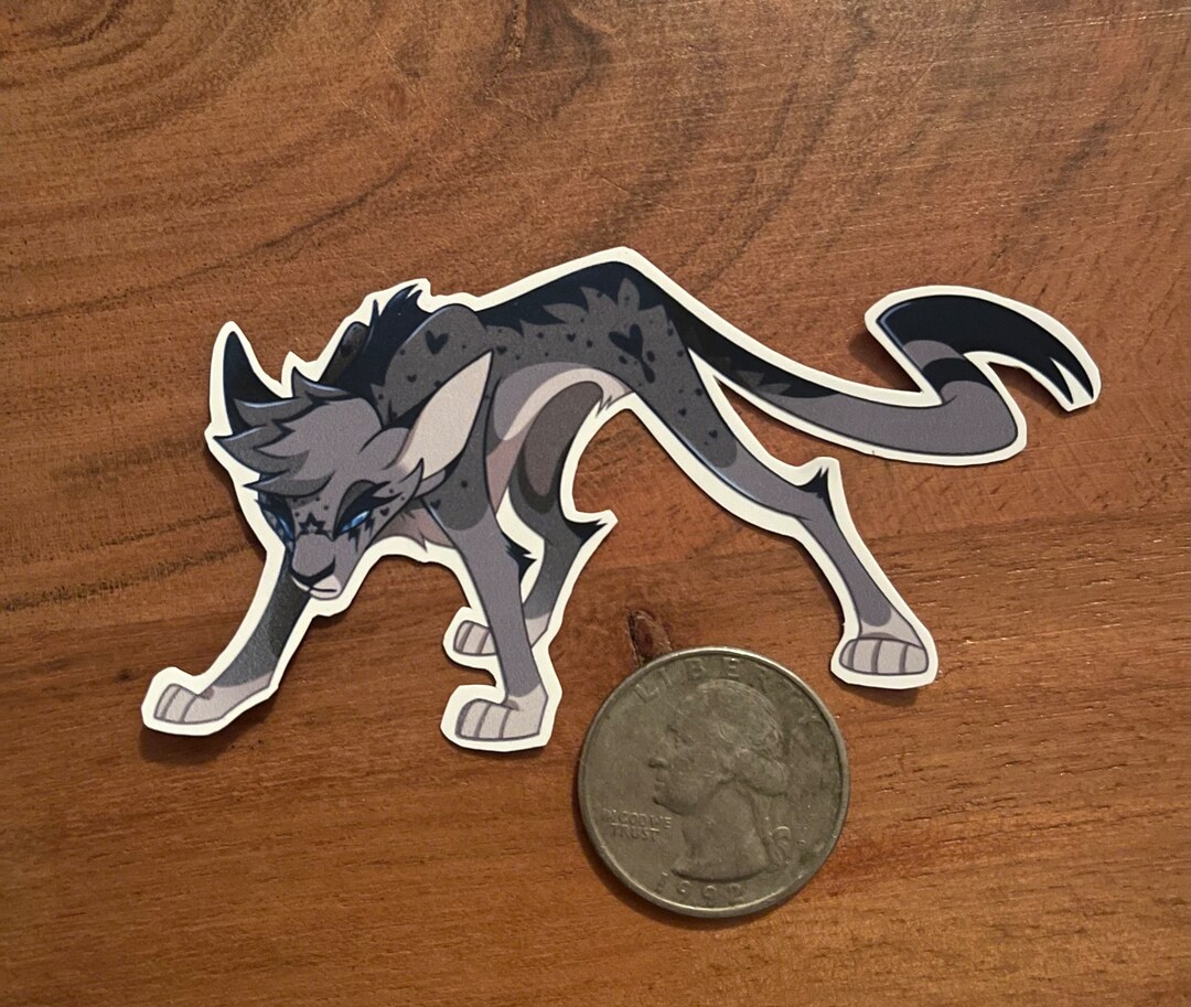 Ashfur | Warriors Sticker - Etsy