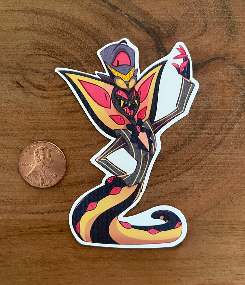 Sir Pentious Hazbin Hotel Sticker - Etsy